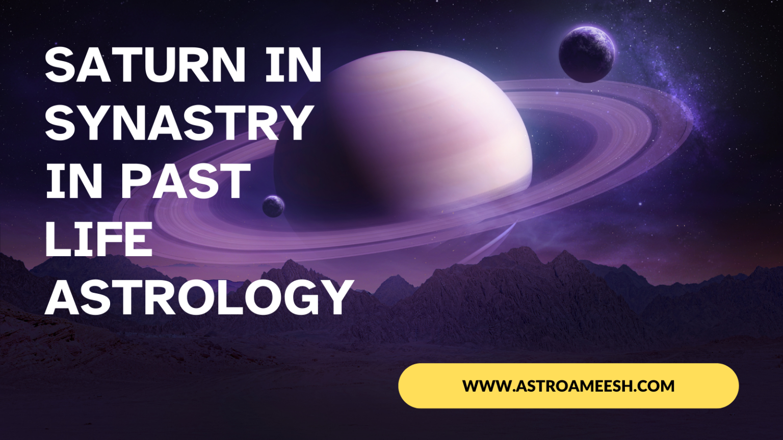 Saturn In Synastry In Past Life Astrology